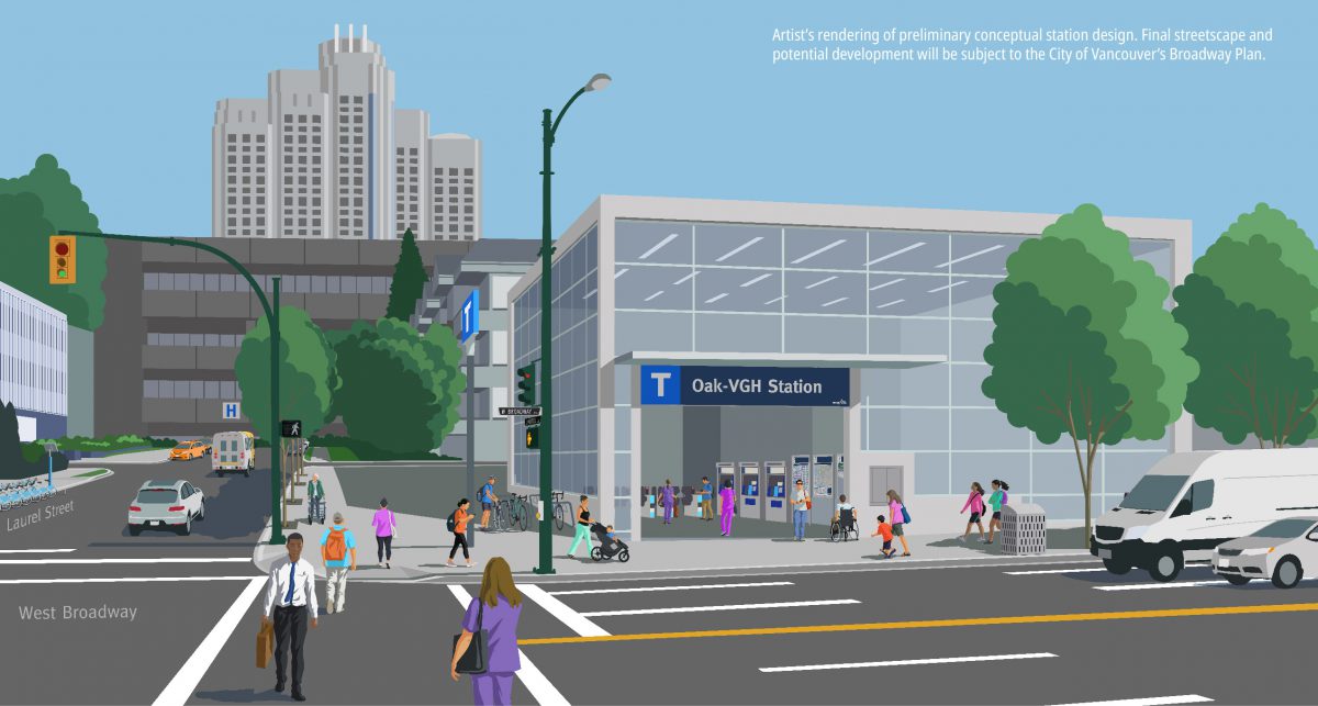 Stations - Broadway Subway Project