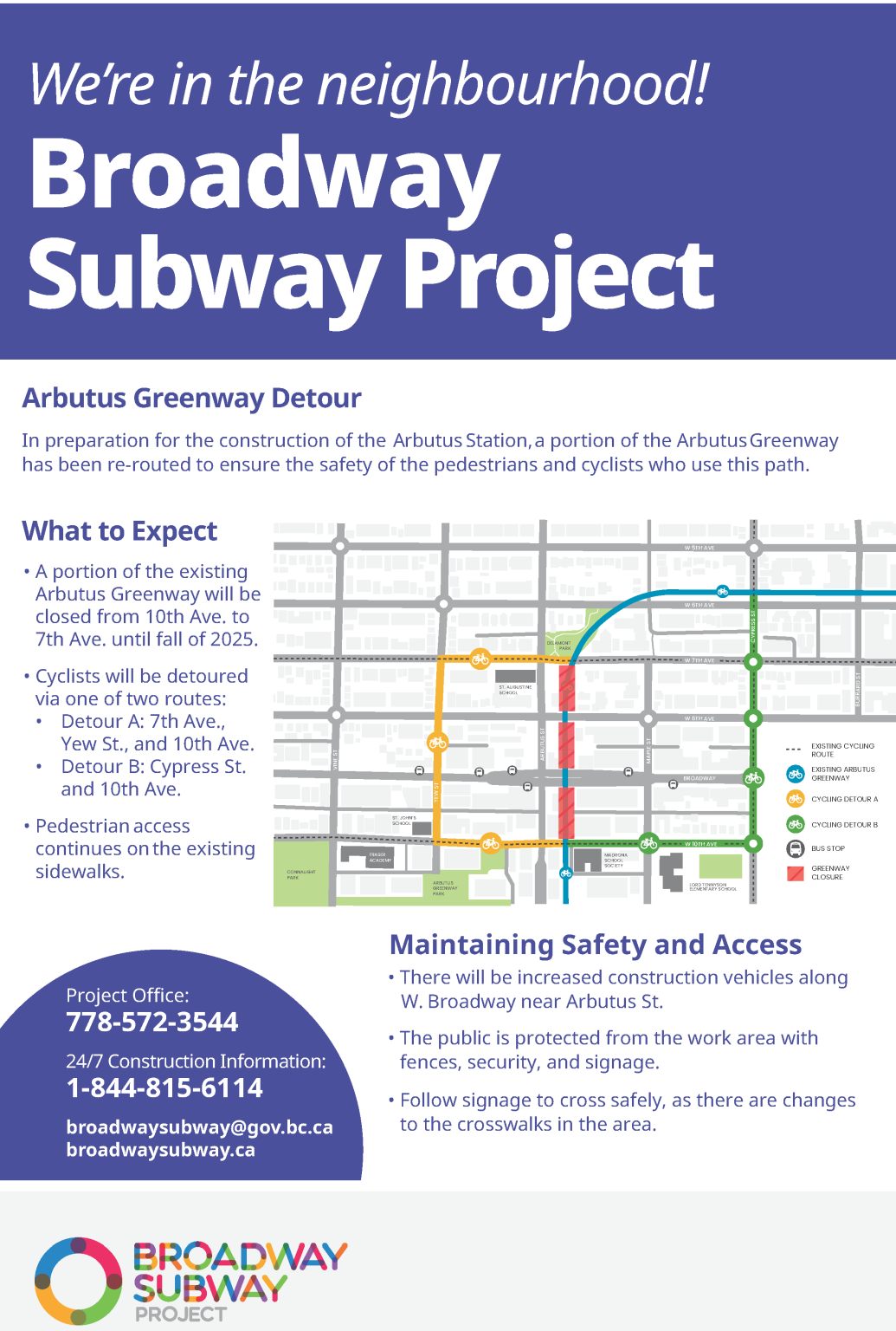Maps - Broadway Subway Project