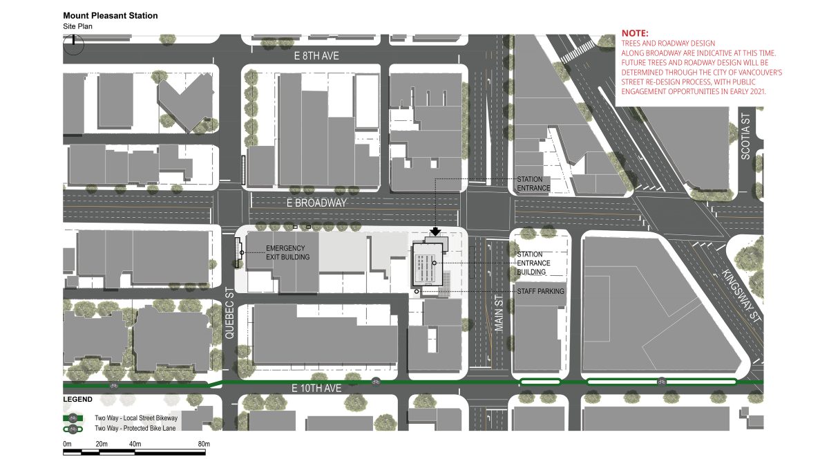 Mount Pleasant Station image gallery - Broadway Subway Project