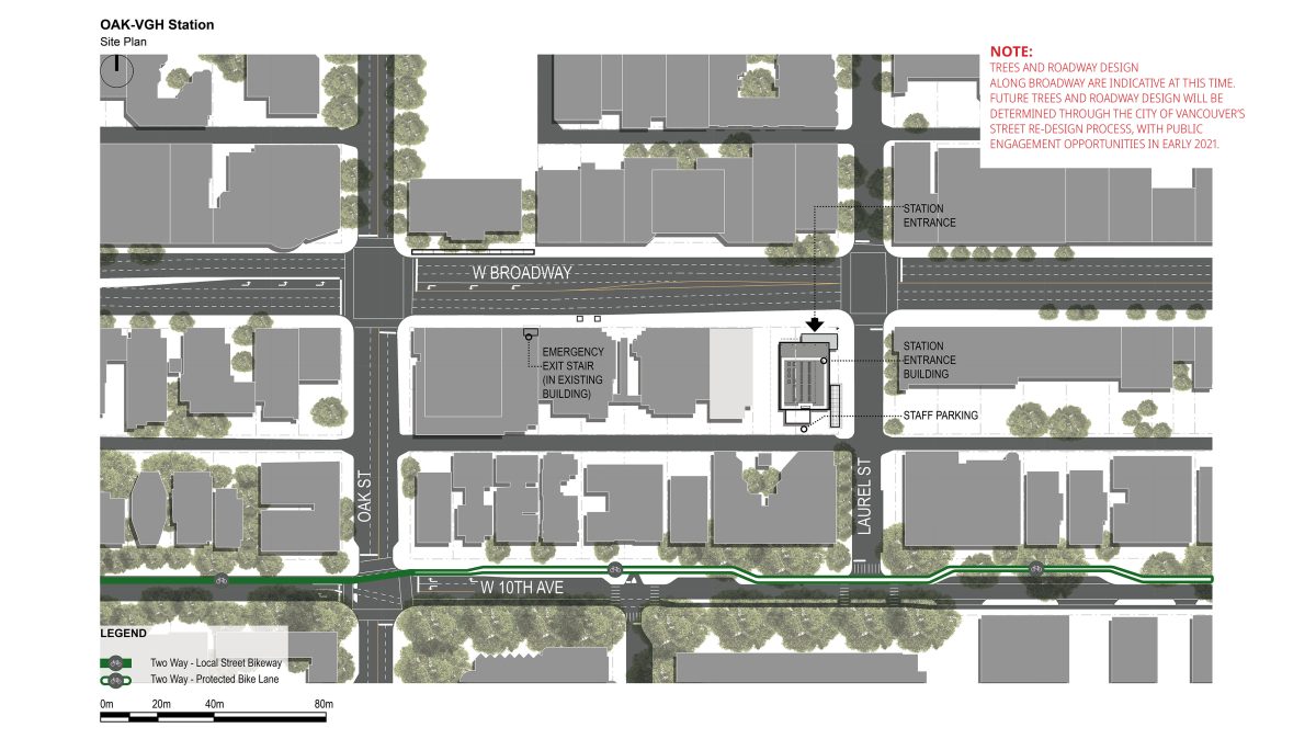 Oak-VGH Station image gallery - Broadway Subway Project