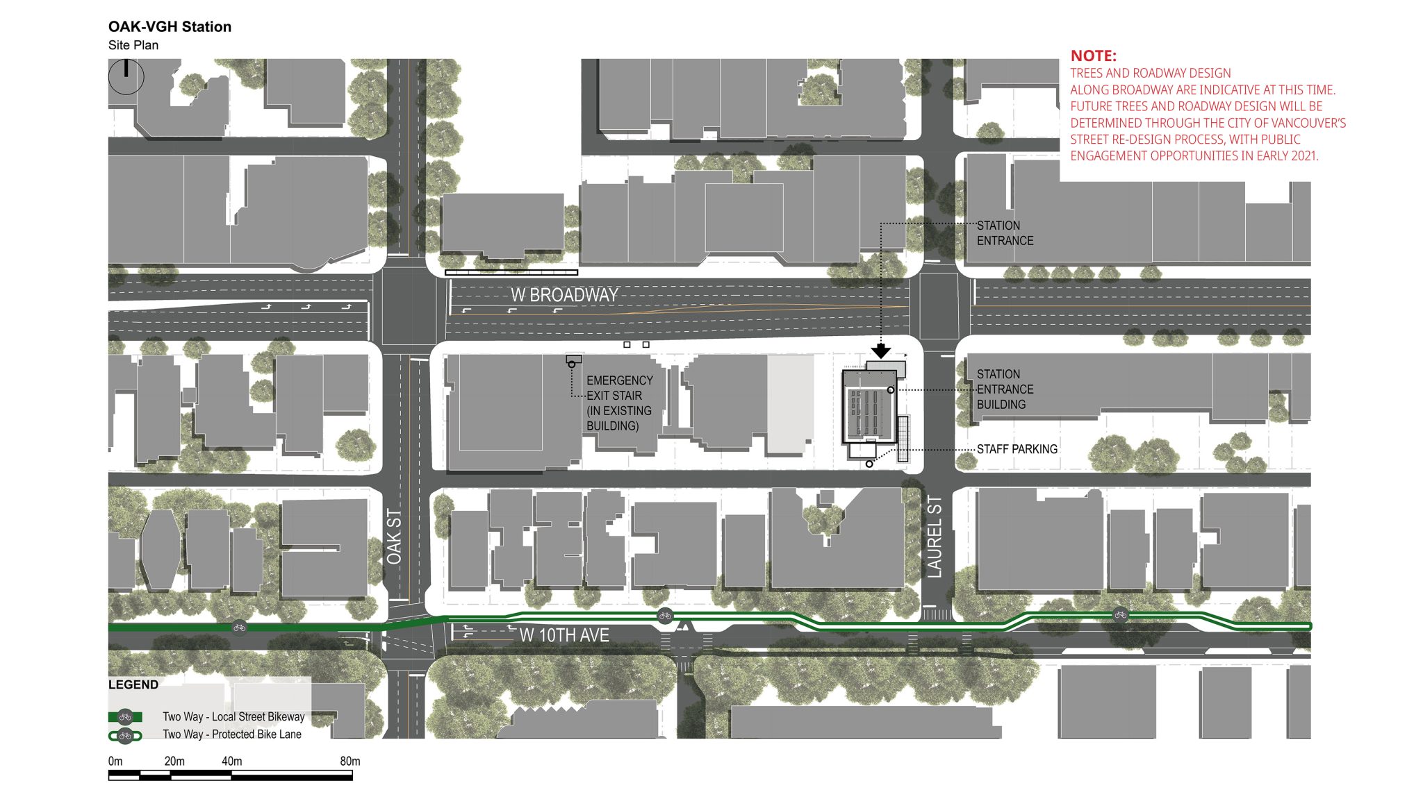 Oak-VGH Station image gallery - Broadway Subway Project