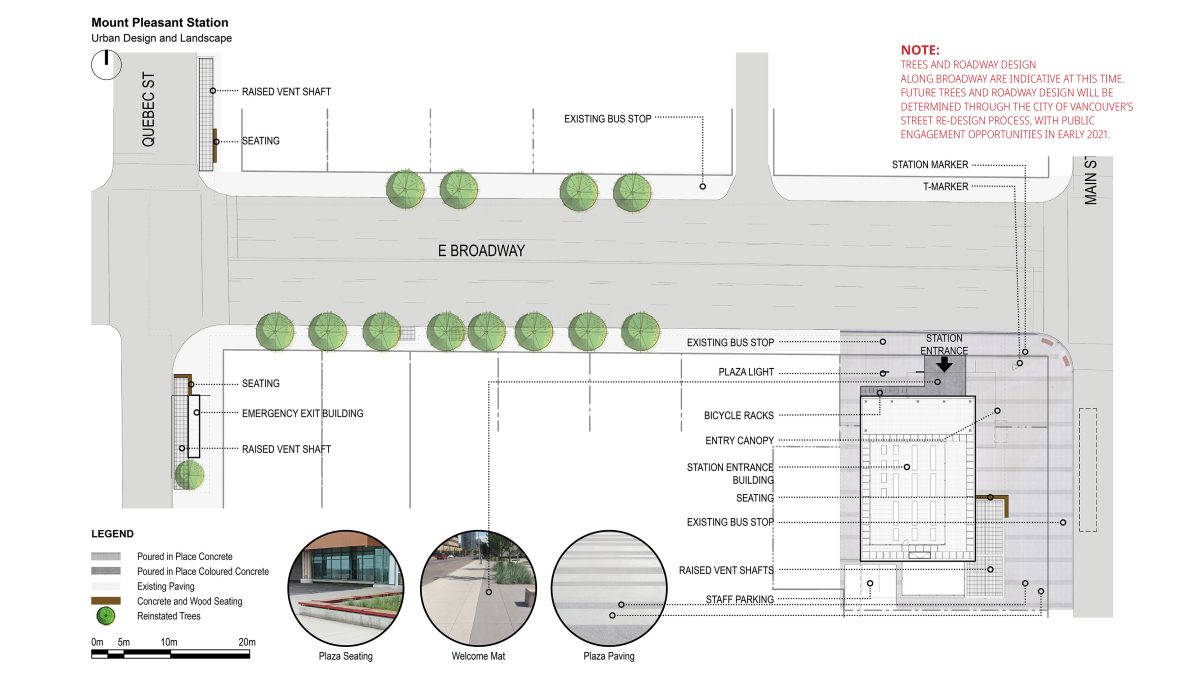 Mount Pleasant Station image gallery - Broadway Subway Project
