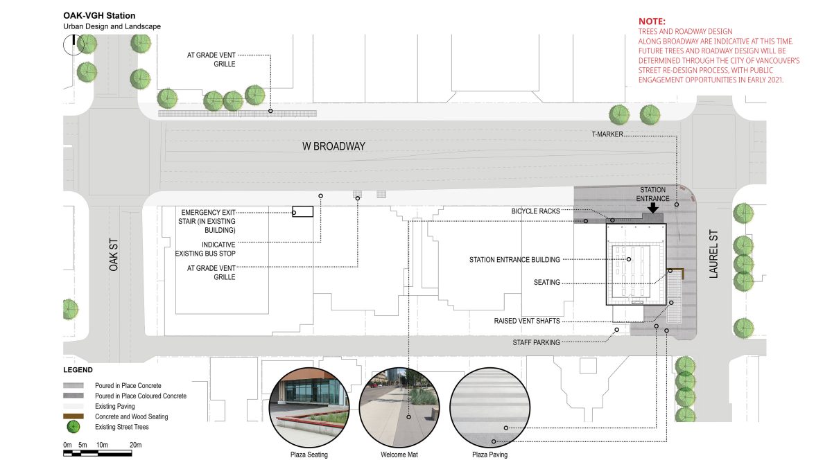 Oak-VGH Station image gallery - Broadway Subway Project