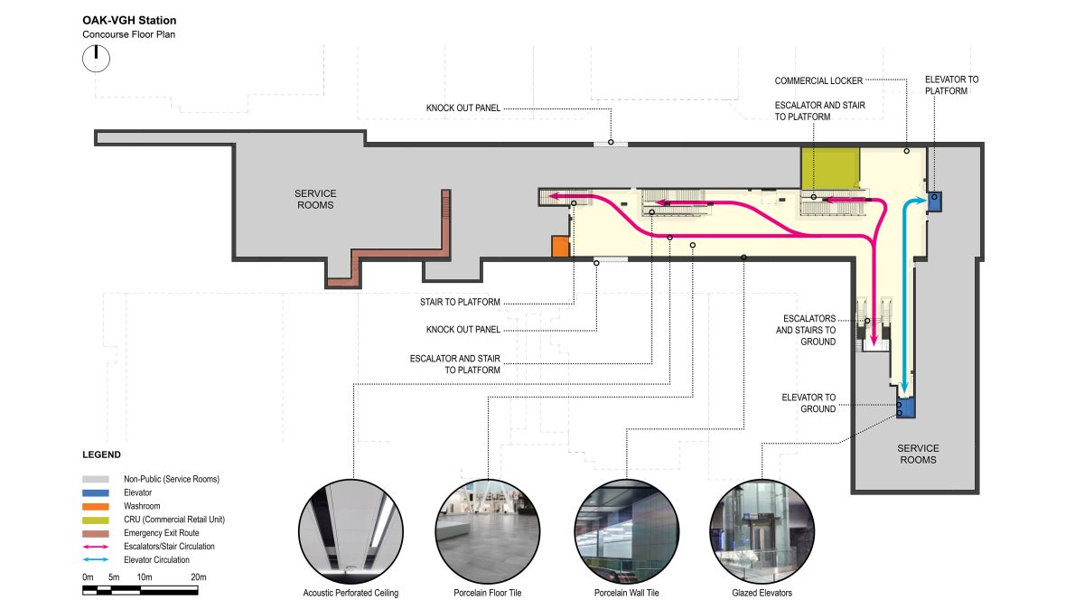 Oak-VGH Station image gallery - Broadway Subway Project