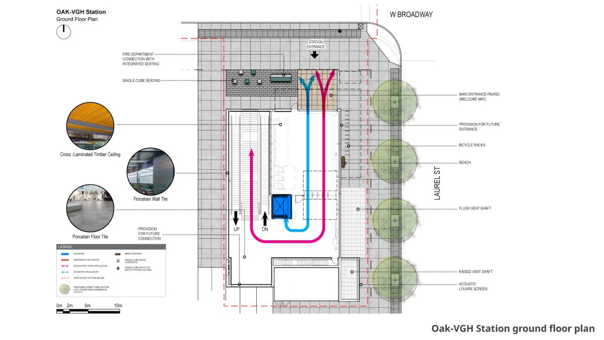 Oak-VGH Station image gallery - Broadway Subway Project