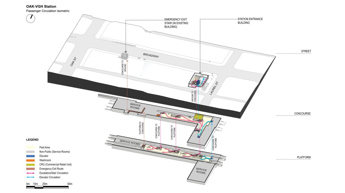 Oak-VGH Station image gallery - Broadway Subway Project