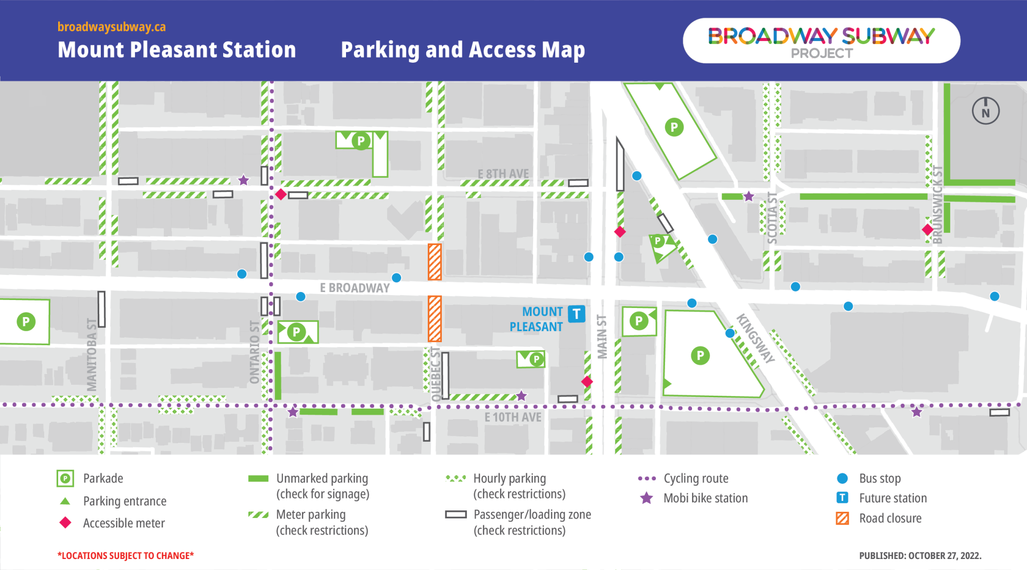 Maps - Broadway Subway Project