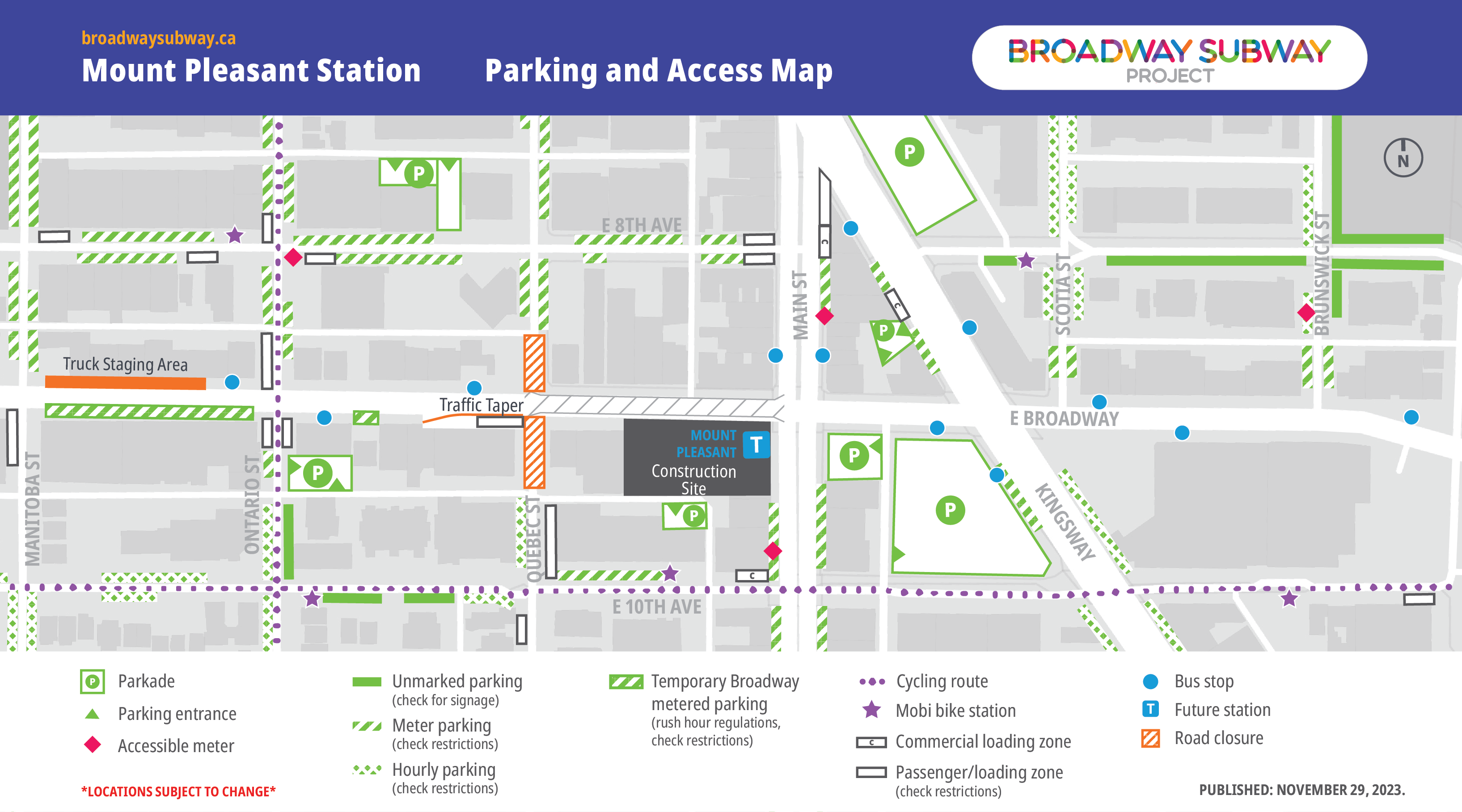 Maps - Broadway Subway Project