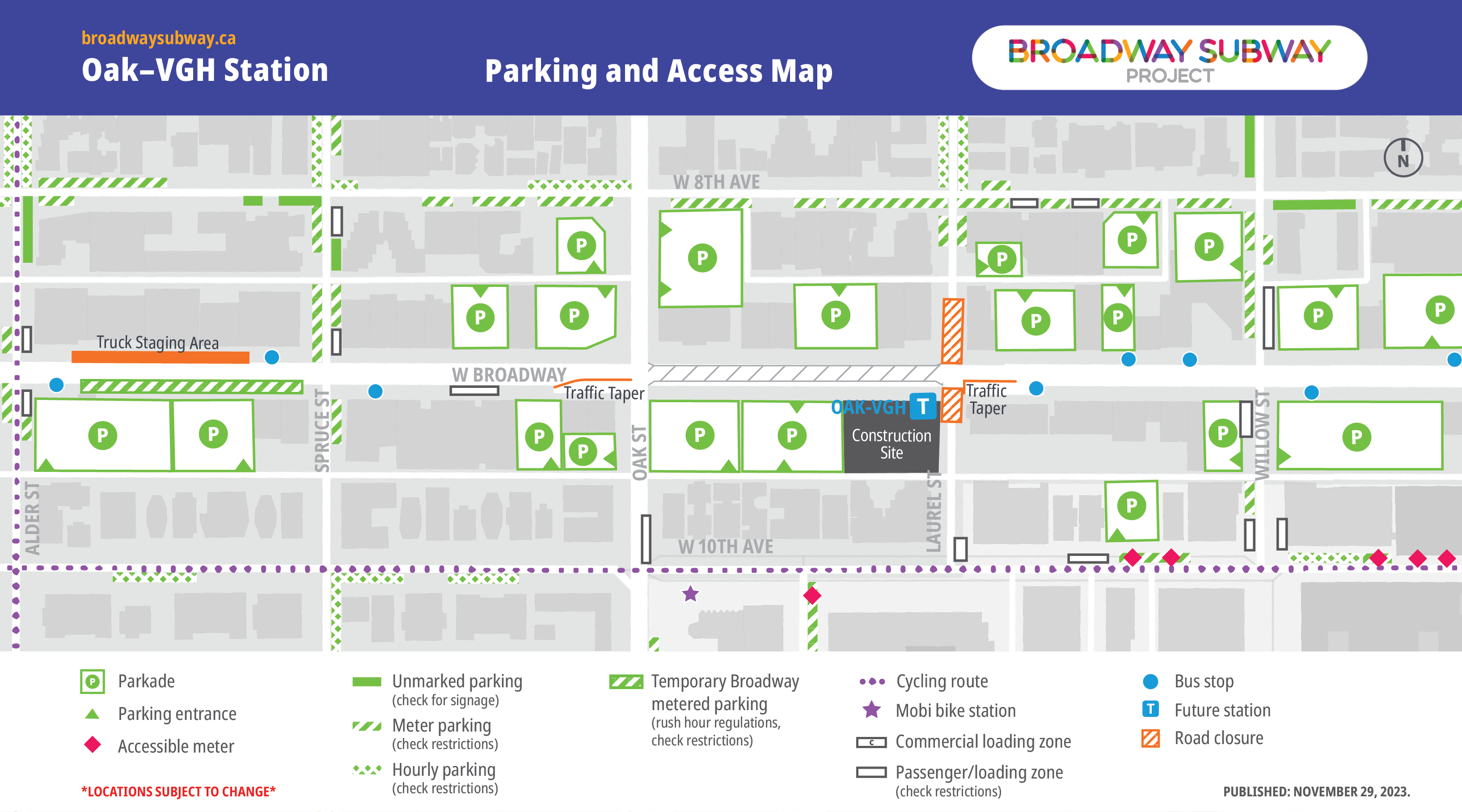 Maps - Broadway Subway Project
