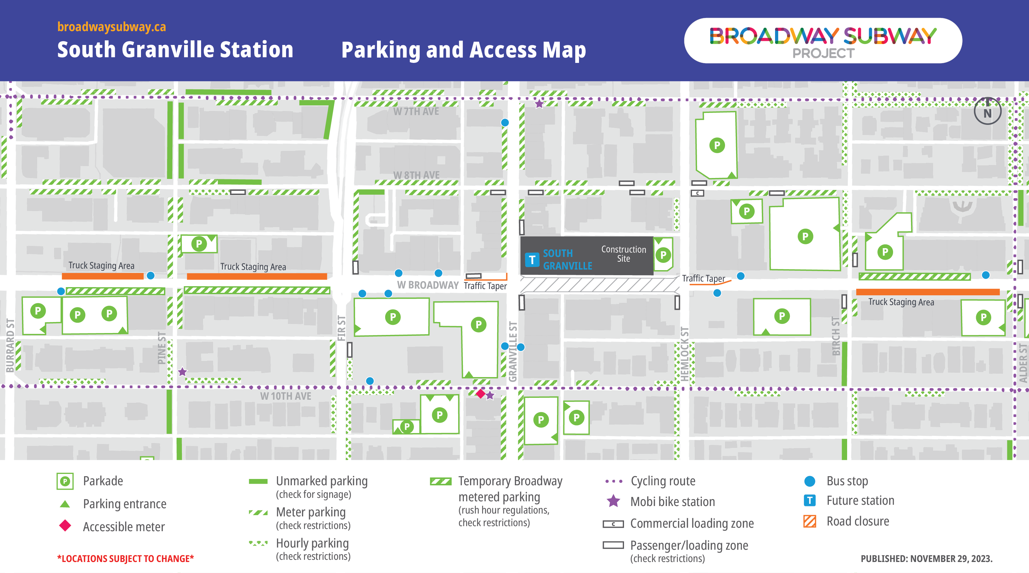 Maps - Broadway Subway Project