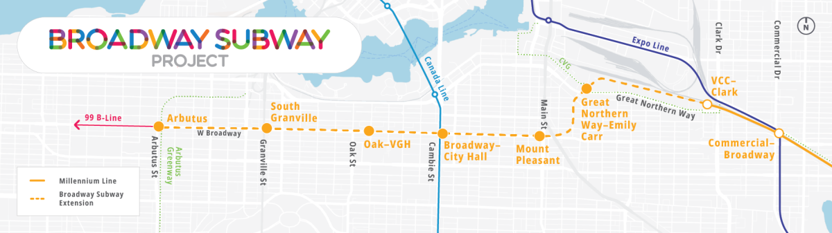 Maps - Broadway Subway Project