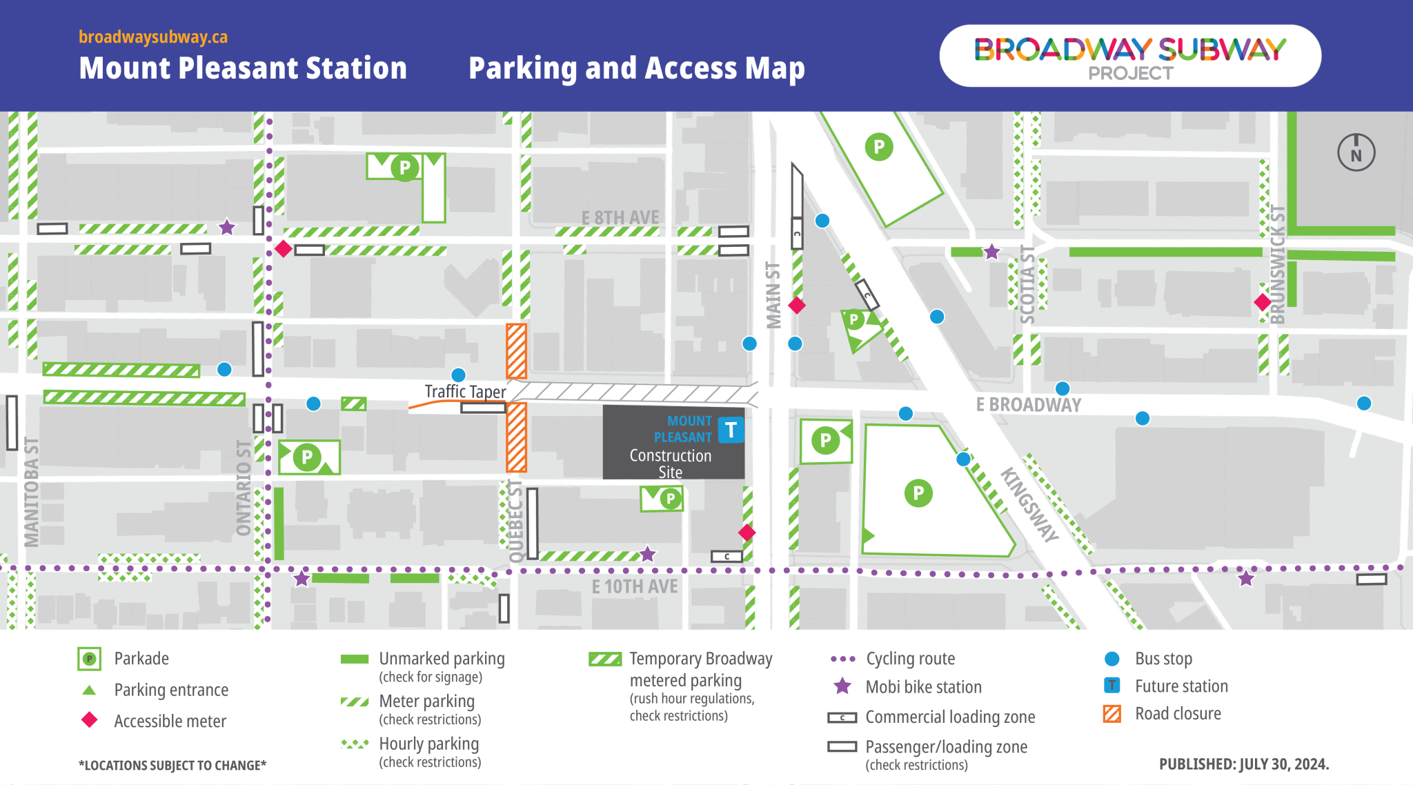 Maps - Broadway Subway Project