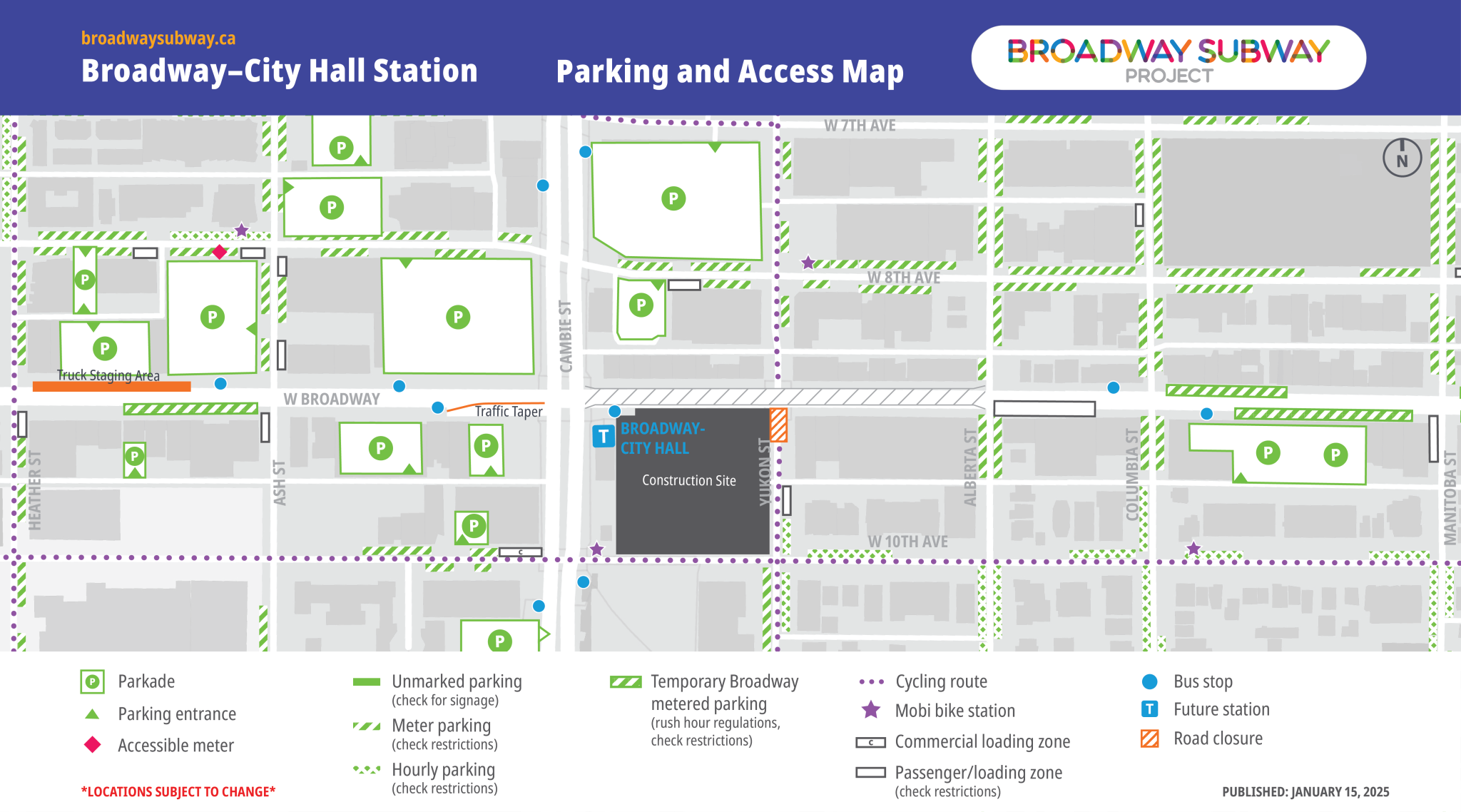 Maps - Broadway Subway Project