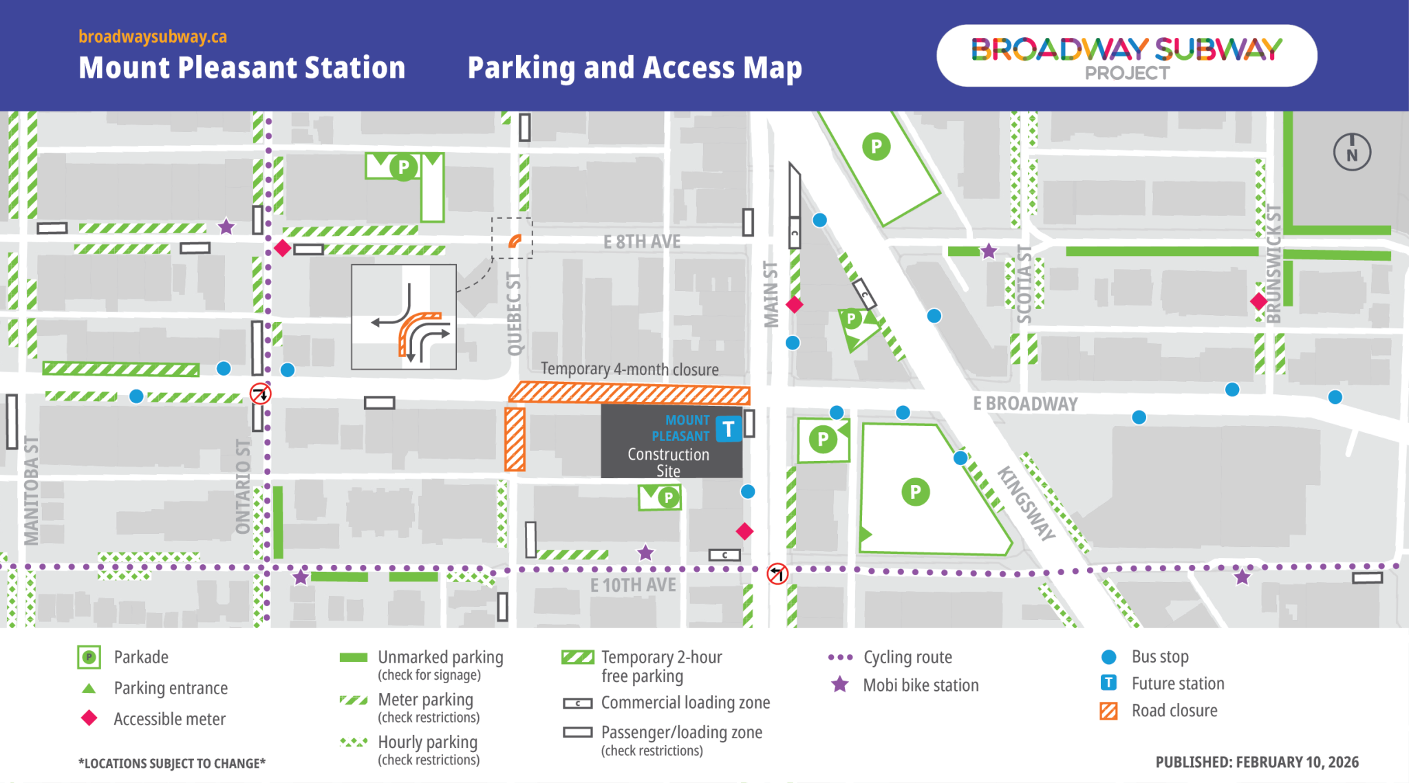 Current Work - Broadway Subway Project